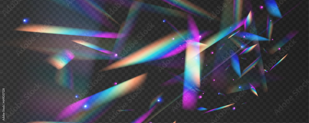 Light effect of rainbow retro film for use over photos as an overlay or ...