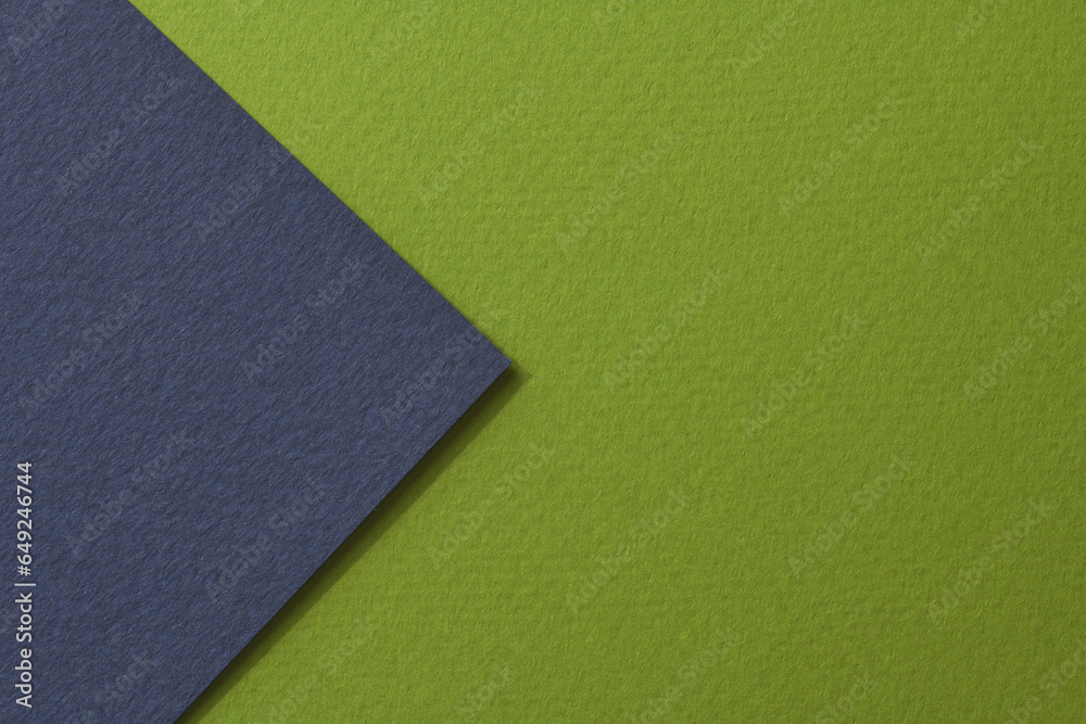 Rough kraft paper background, paper texture blue green colors. Mockup ...