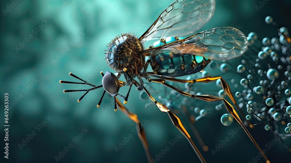 An insect playing a crucial role in transmitting a vector-borne virus ...