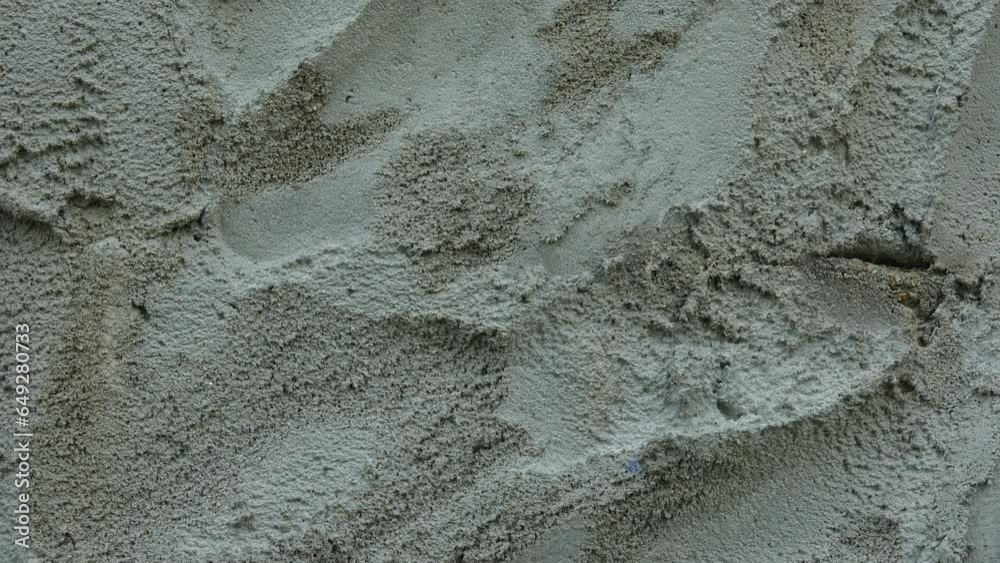 Close-up cement texture for backgrounds Stock Video | Adobe Stock