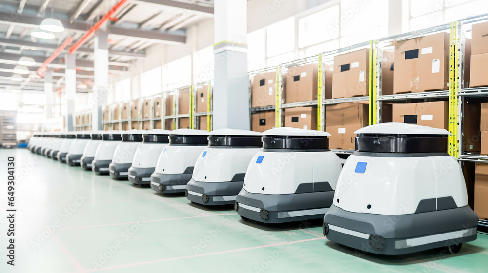 robotic artificial intelligence reigns supreme, autonomous warehouse ...