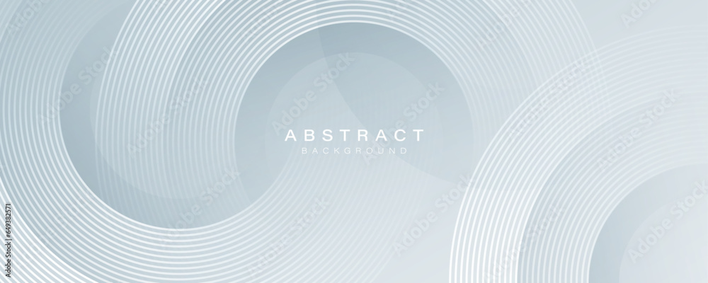 Photography Poster White abstract background with geometric shapes ...