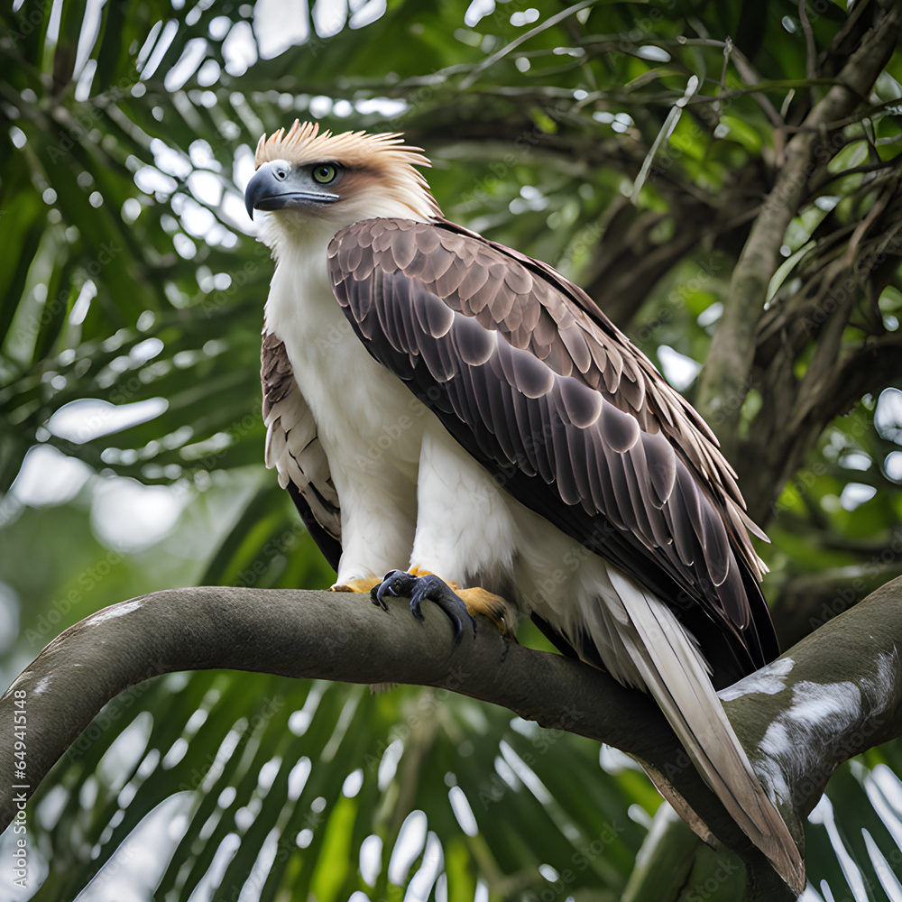 Foto de The Philippine eagle (Pithecophaga jefferyi) is one of the most ...
