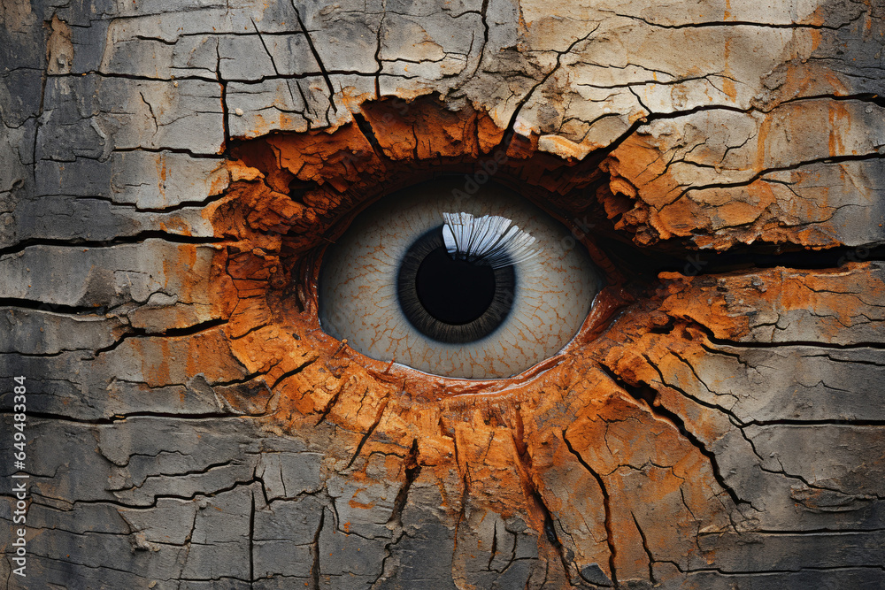 Eye in the hole in the tree: The Watchful Tree: Beneath Peeled Bark, a ...