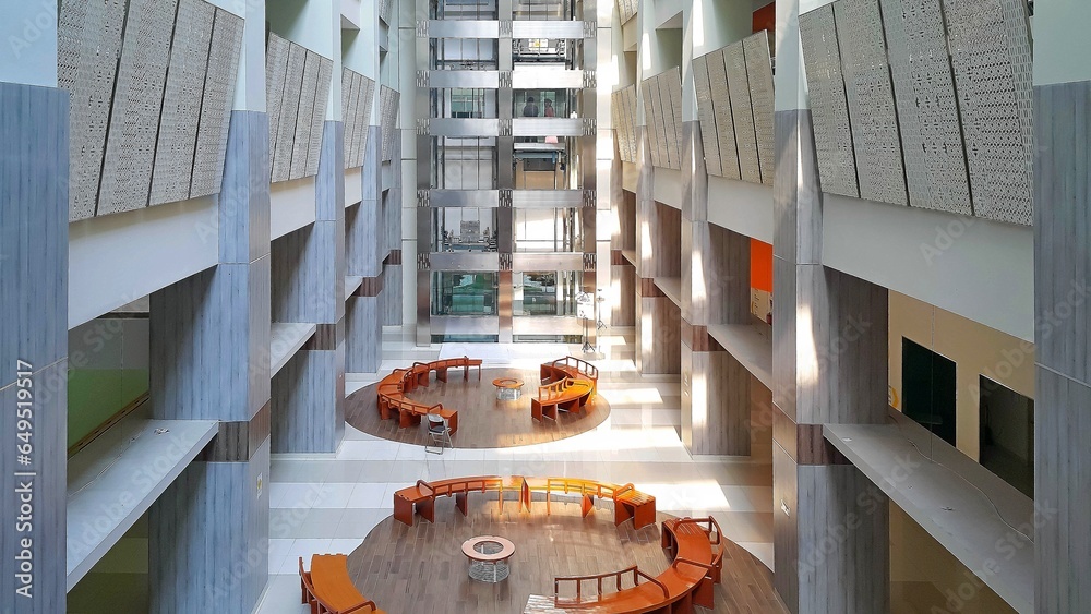 Depok, Indonesia - March 18, 2023: UI hospital building interior ...