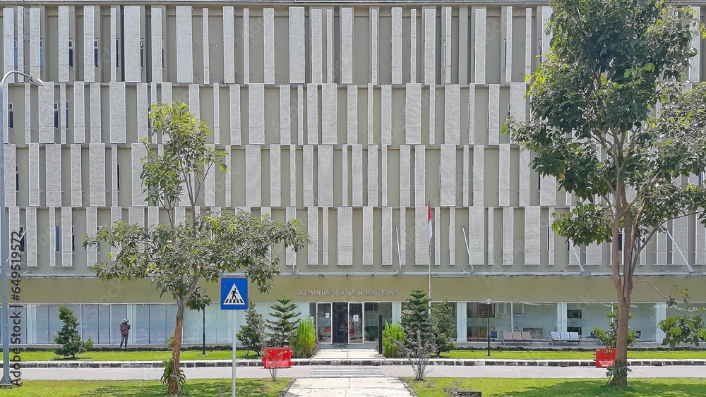 Depok, Indonesia - March 18, 2023: Administration building of UI ...