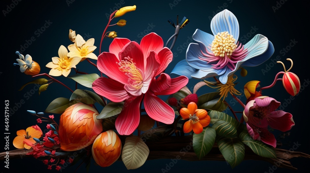 the world of botanical and cross-cultural art with an image that ...