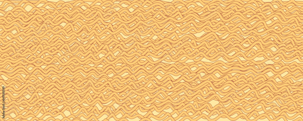 Noodle Ramen Pattern background. Pasta food texture spaghetti geometric ...
