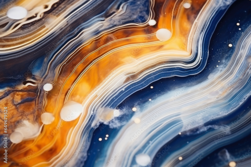 Glossy Epoxy Coating Creates Mesmerizing Texture Background with ...