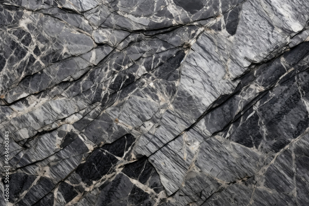 A Captivating Macro Photograph of Diorite: Intricate Textures, Earthly ...