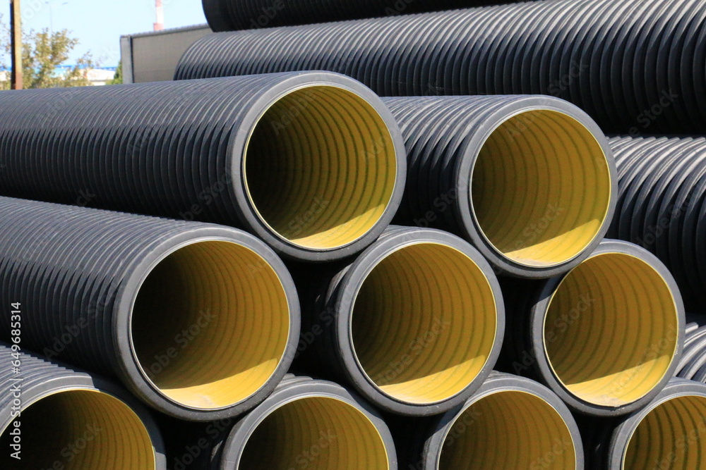 Drainage Corrugated Pipe Land Drainage Pipe, Manufacture of plastic ...