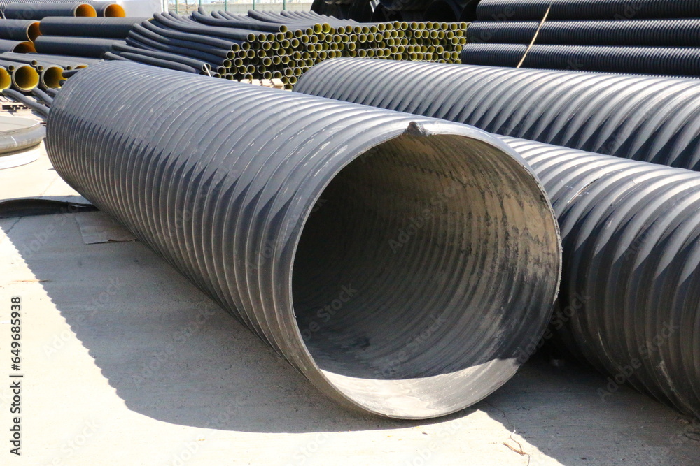 Drainage Corrugated Pipe Land Drainage Pipe, Manufacture of plastic ...