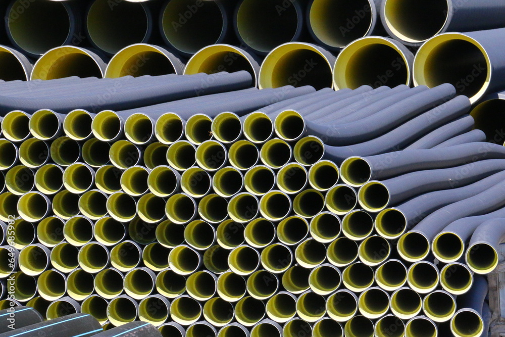 HDPE Corrugated Pipe, HDPE Pipes Manufacturers, HDPE DWC Yellow pipes ...