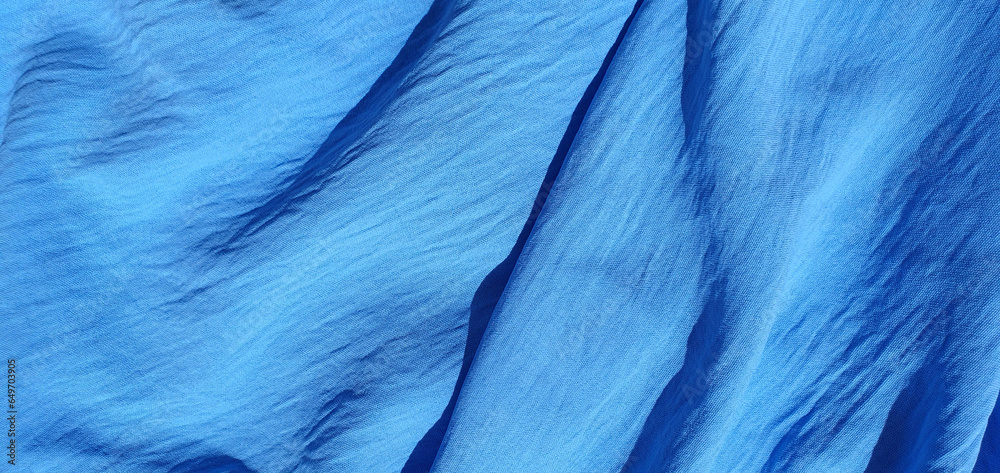Blue fabric texture background. Blue background wallpaper. Blue fabric ...