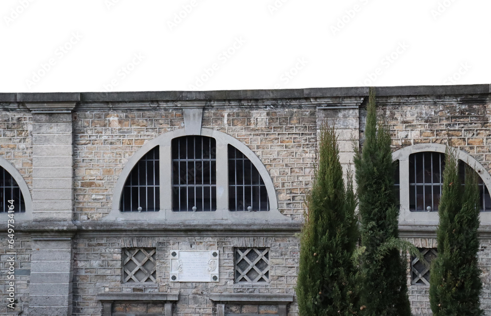 Old european architecture. Typical old Italian buildings landscape ...