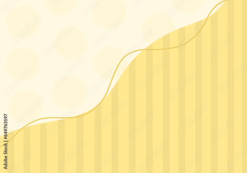 vector background Wave pattern and yellow lines in a grid design and ...