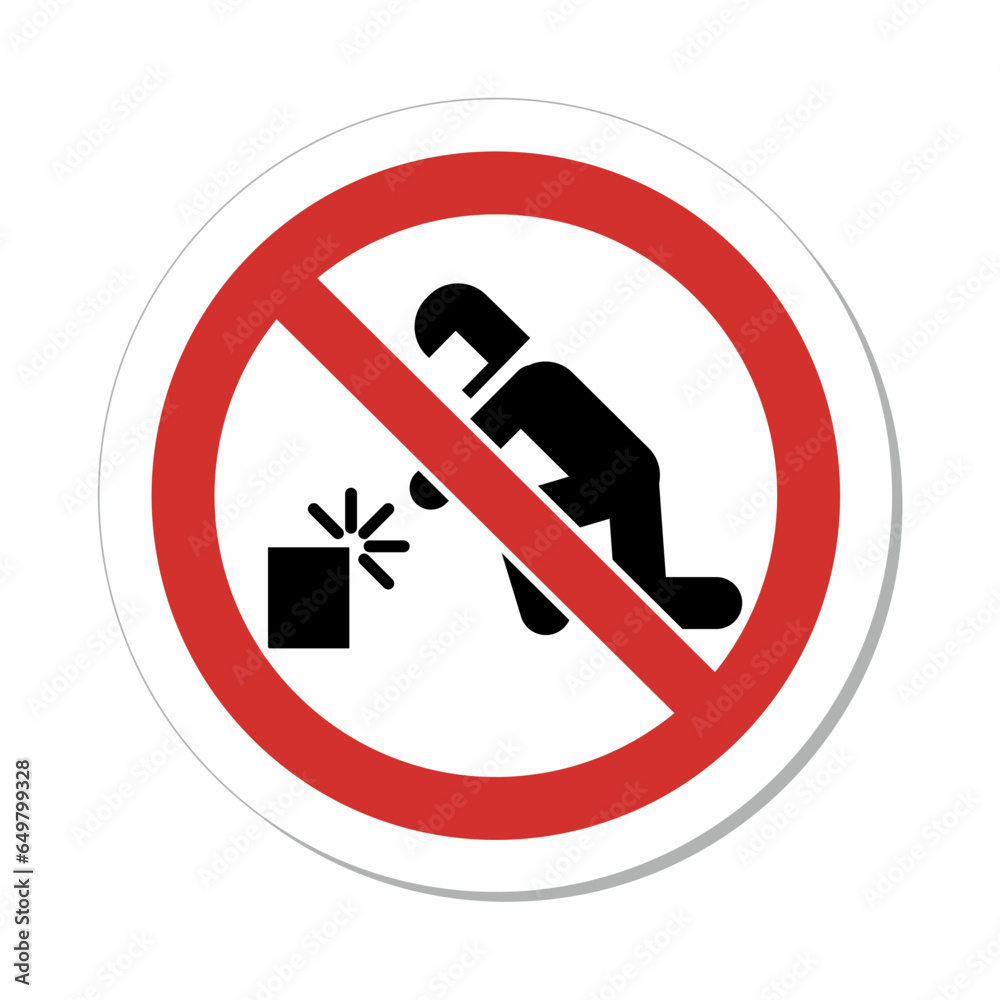 Poster ISO Prohibition Sign: No Welding Symbol – Wall Art | UkPosters