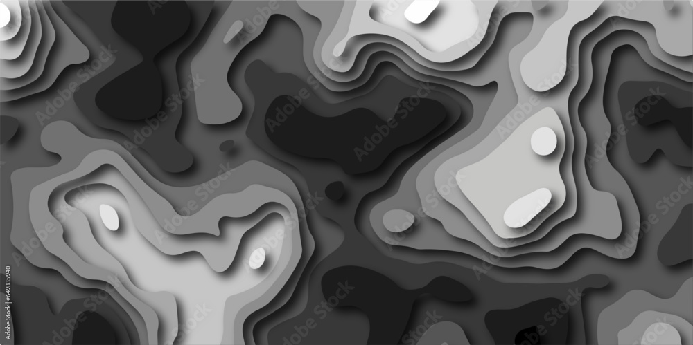 Abstract trending mordern 3d paper cut out background texture design ...