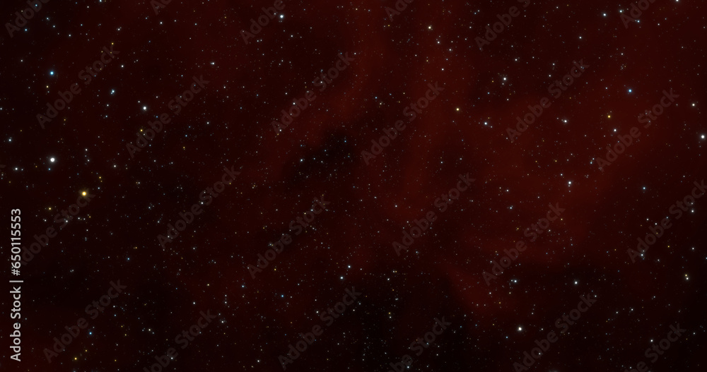 Space background with nebula and shining stars. Giant interstellar ...