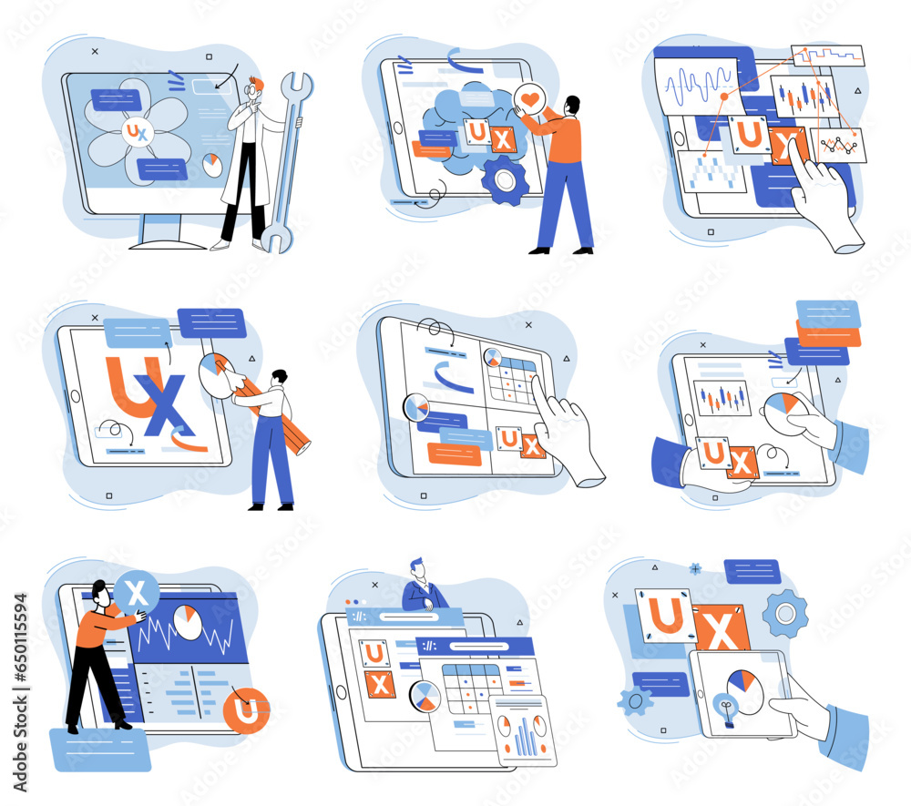 Application Testing Metaphor Vector Illustration App Test Challenge Course For Testing Apps