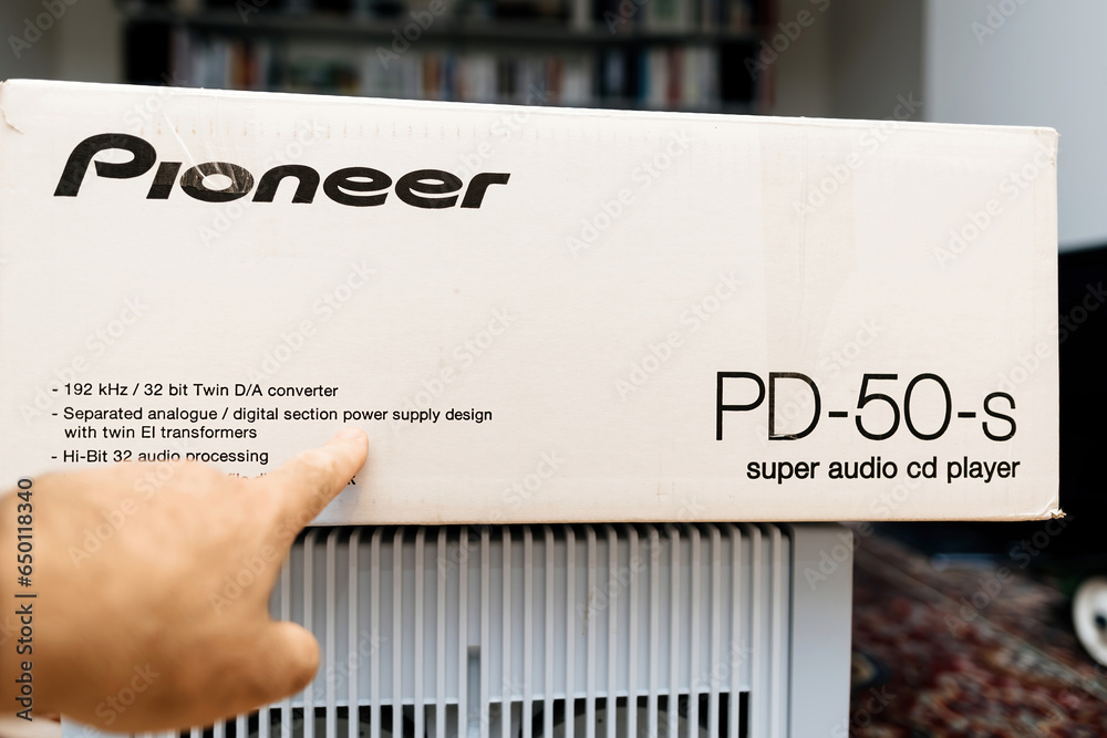 Hamburg, Germany - Jul 24, 2023: Separated analogue digital section power supply design with ...