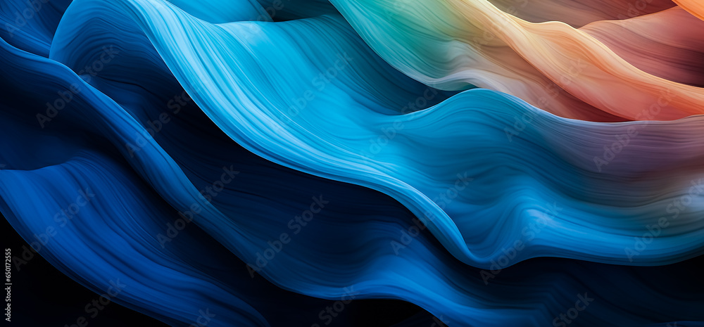 Abstract flowing of nature pattern lines texture color background ...