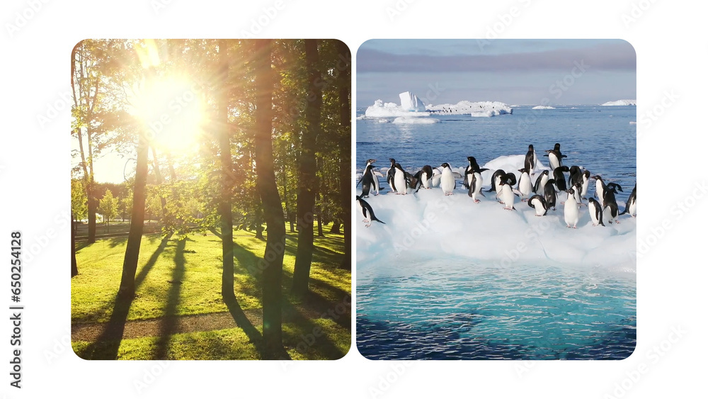Dynamic Split Screen Slideshow Stock Template | Adobe Stock