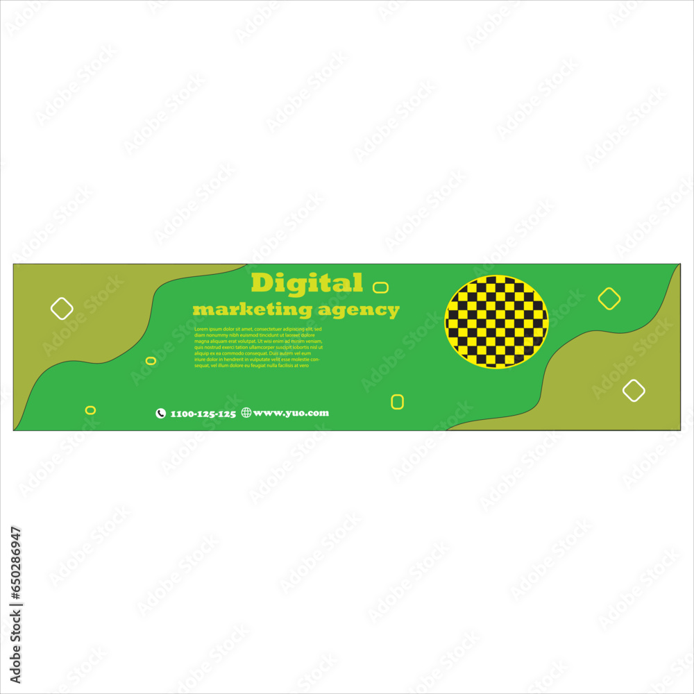 Information Technology Linkedin Banner Design Gradation Stock Vector Free Vectors Psds To