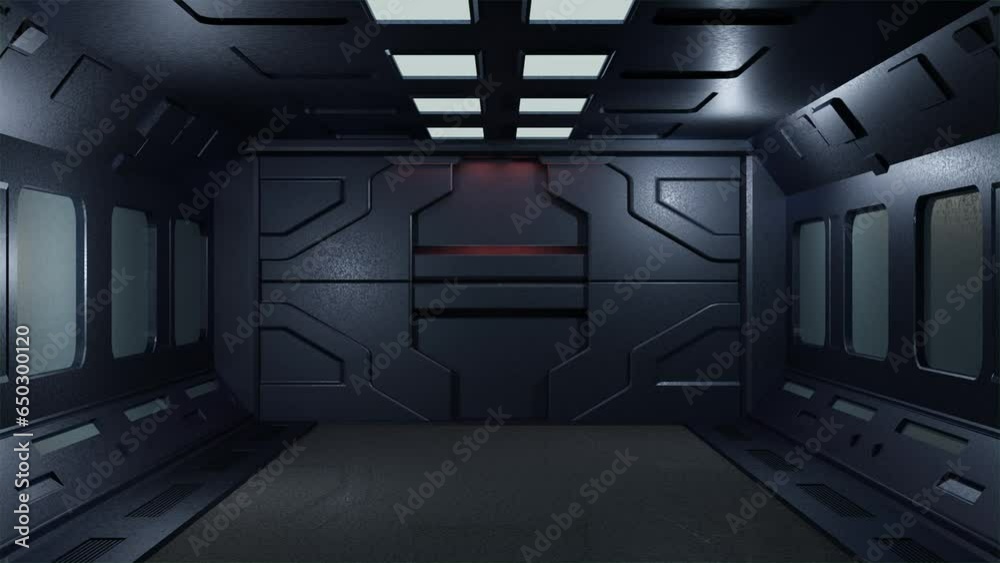 Futuristic si-fi corridor technological tunnel. Green Screen Footage ... Futuristic si-fi corridor technological tunnel. Green Screen Footage ...