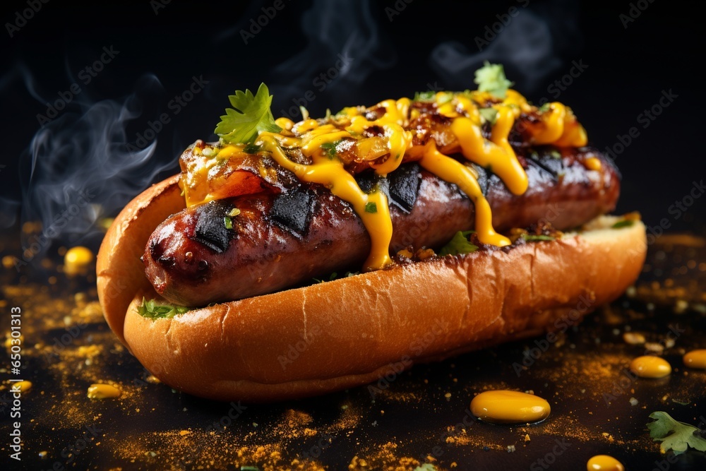 Sausage Sizzle: A Creative and Professional Photo Showcasing a ...