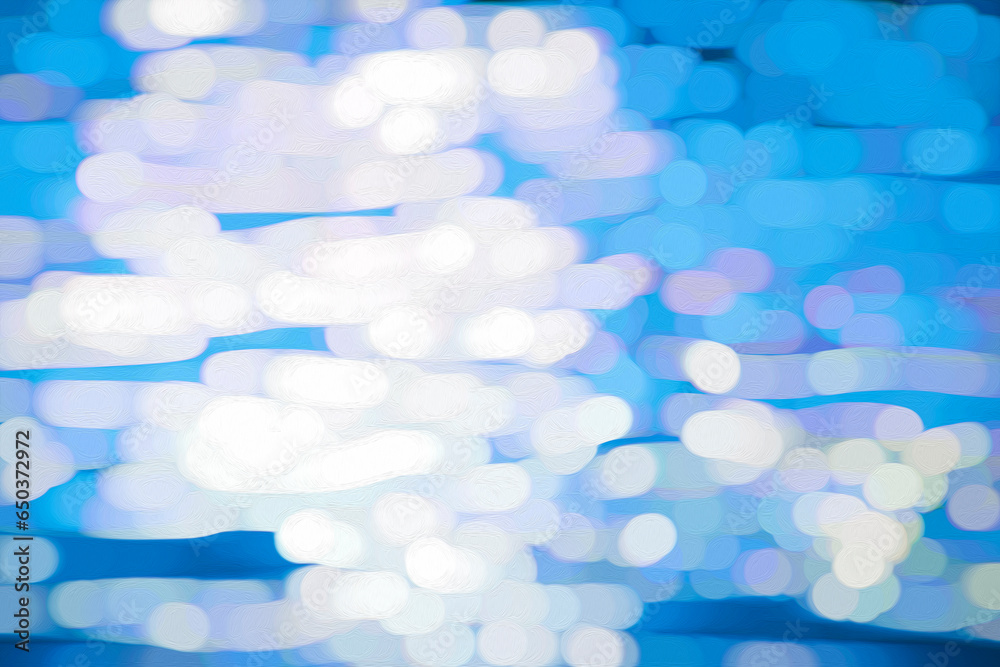 Artistic & Impressionistic Design of Waves & Ripples of Lake Water ...