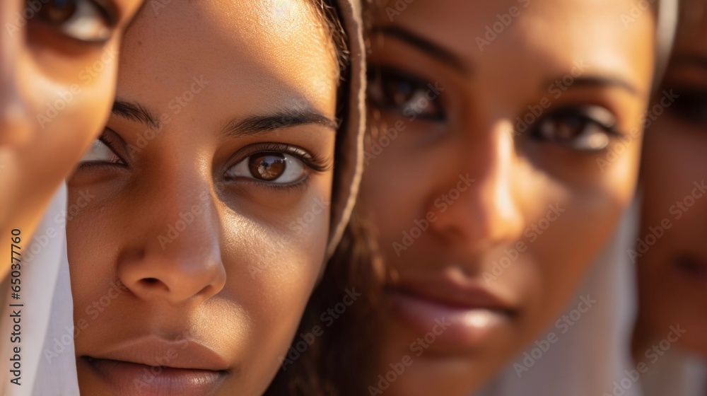 Divine Femininity: Celebrating Women of Egypt's Coptic Heritage Stock ...