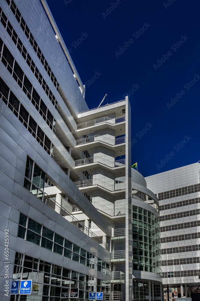 The Hague City Hall (Stadhuis) and Central Library building. City Hall ...