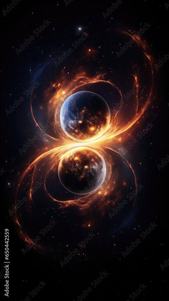 Revealing the mysterious dance of two celestial bodies locked in a ...