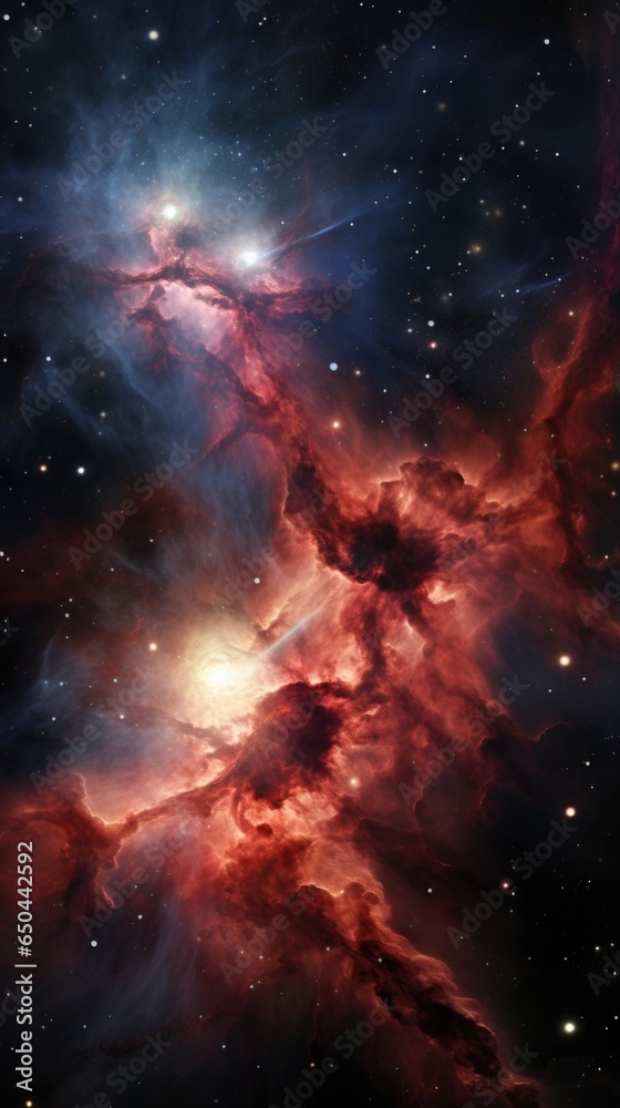 Within this breathtaking celestial photograph, two galactic behemoths ...