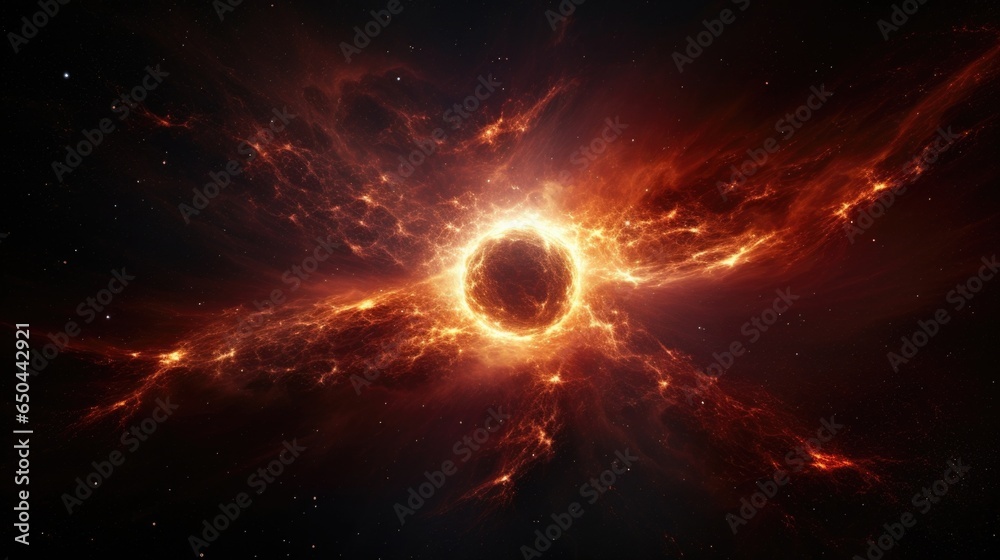 In an ethereal display of cosmic choreography, a distant exoplanet ...