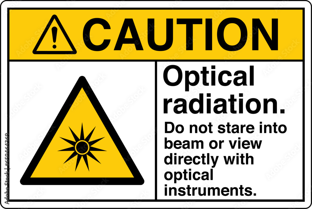 ANSI Z535 Safety Sign Marking Label Symbol Pictogram Standards Caution ...