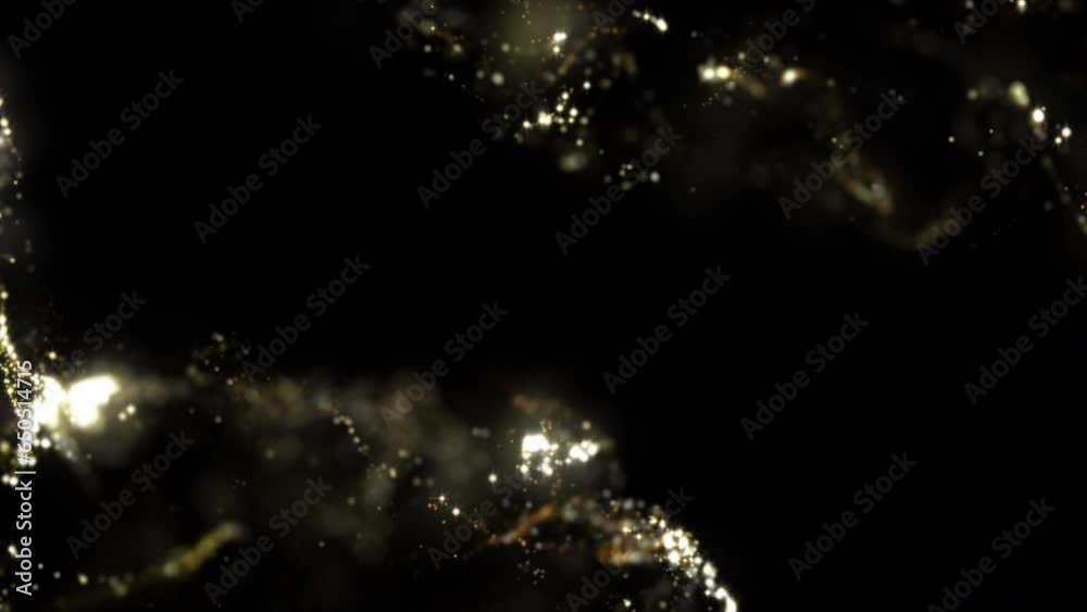 Gold dust particles glitter dust Animation Explode Sparkle fast energy ...