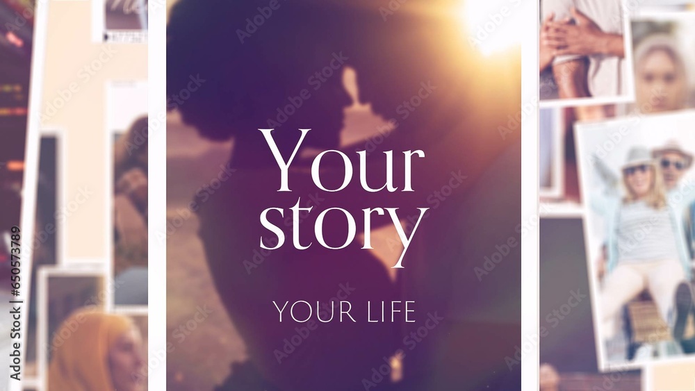 Memories Slide Show Stock Template | Adobe Stock