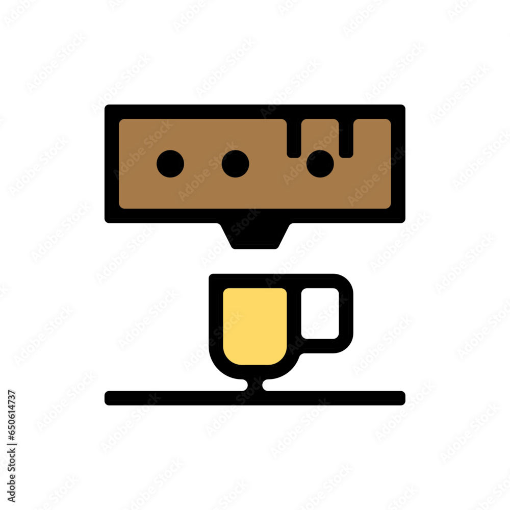 picto logo icones et symbole cafe cafetiere machine a cafe expresso ...