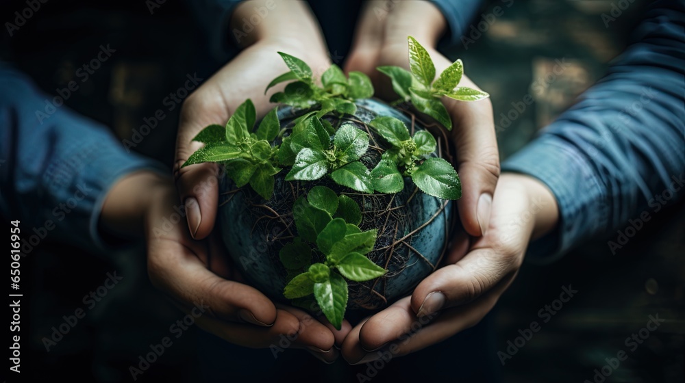 World Environment Day. Preservation of nature. Responsibility for the ...