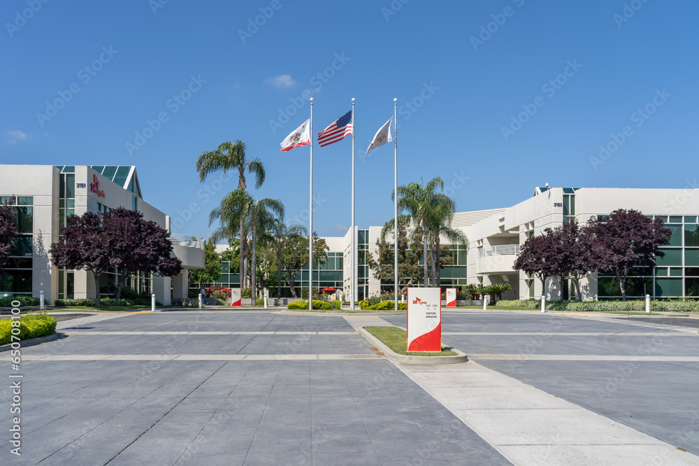 SK hynix America headquarters in San Jose, CA, USA - June 8, 2023. SK ...