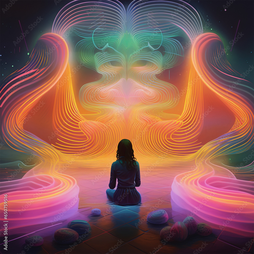 Psychic Waves for Wellness. Escapism, psychedelia, and surrealism ...