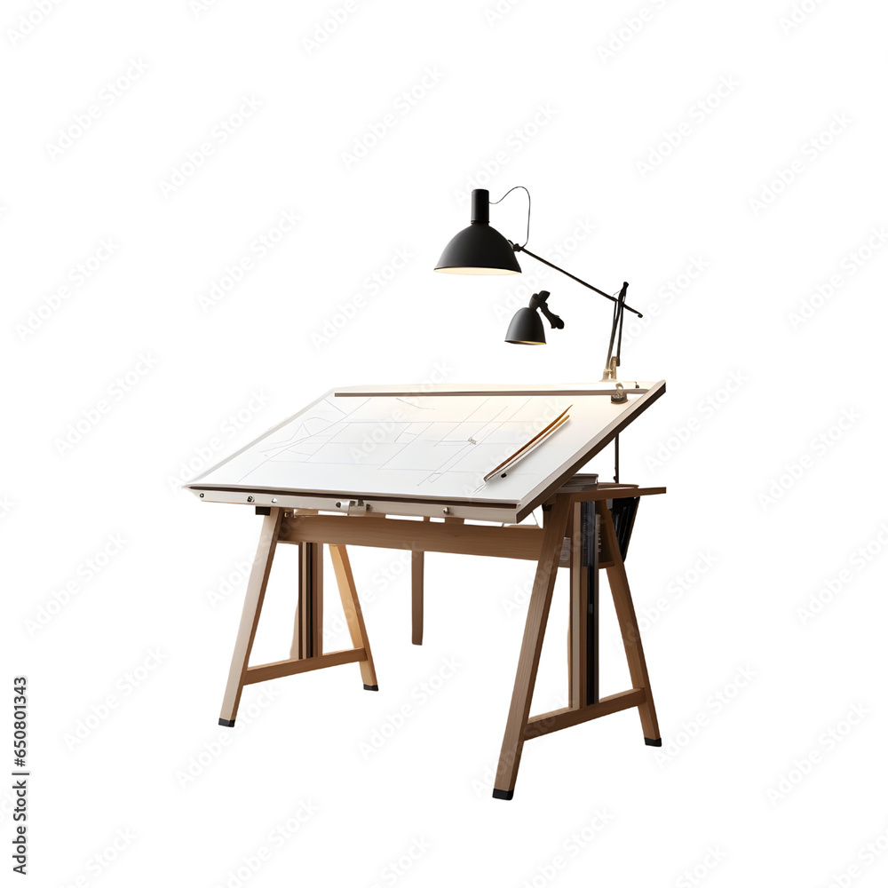 Precision at Work: Highlight the Architect's Haven with an Isolated ...