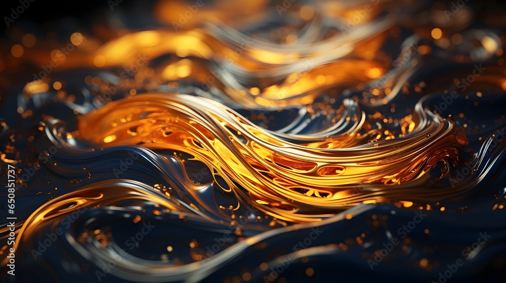 Liquid Metal Dreams, Mercury rivers, molten reflections, metallic ...