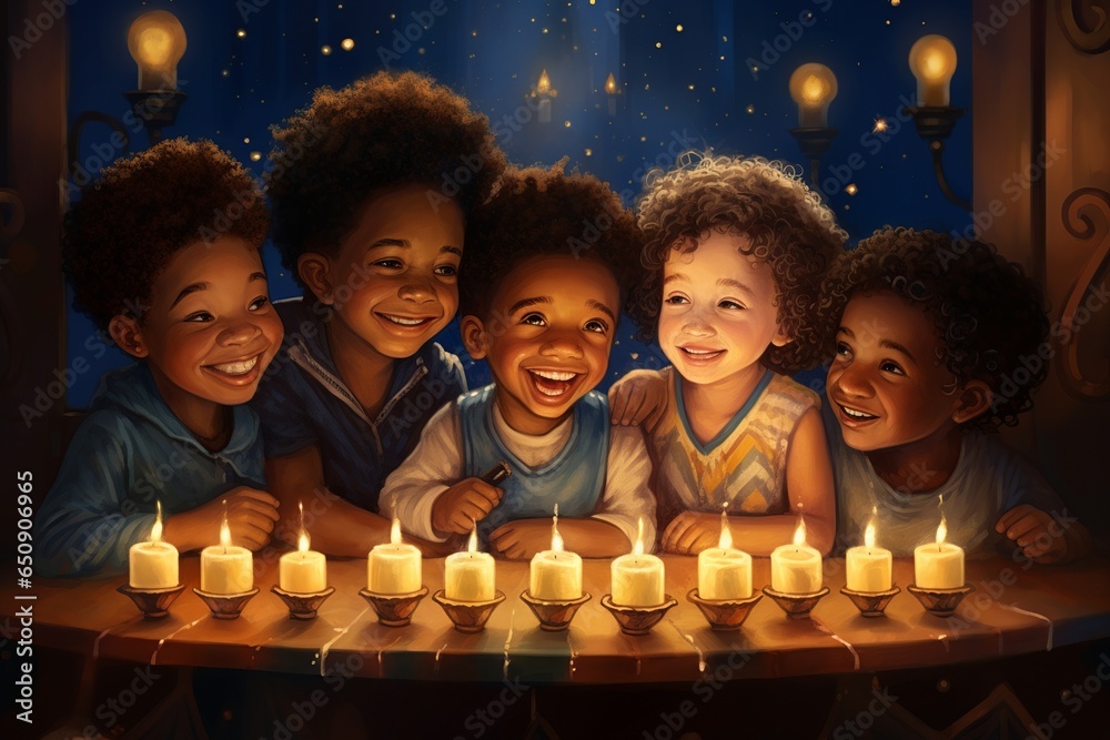 Hanukkah Magic: A Visual Celebration of Tradition, Lights, and ...