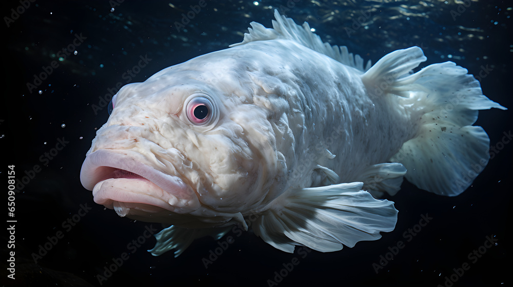 Worlds Uglies Animal Blobfish Underwater Shot - Psychrolutes marcidus ...