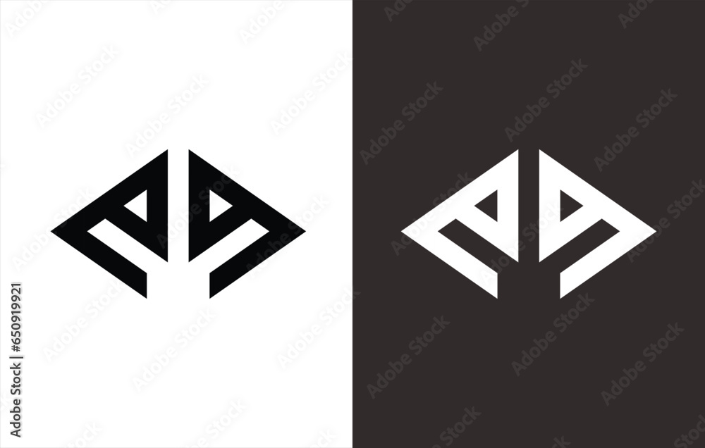 MONOGRAPH LOGO DESIGN THAT SHAPES THE LETTERS "E" AND "E", SUITABLE TO ...