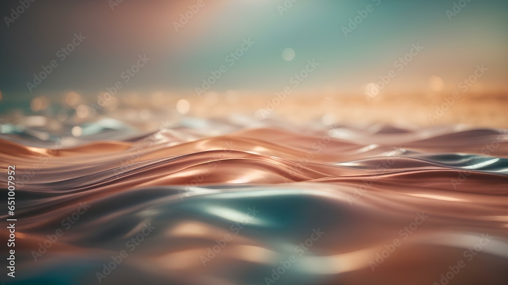 Abstract background illustration with shiny little objects in fore ...