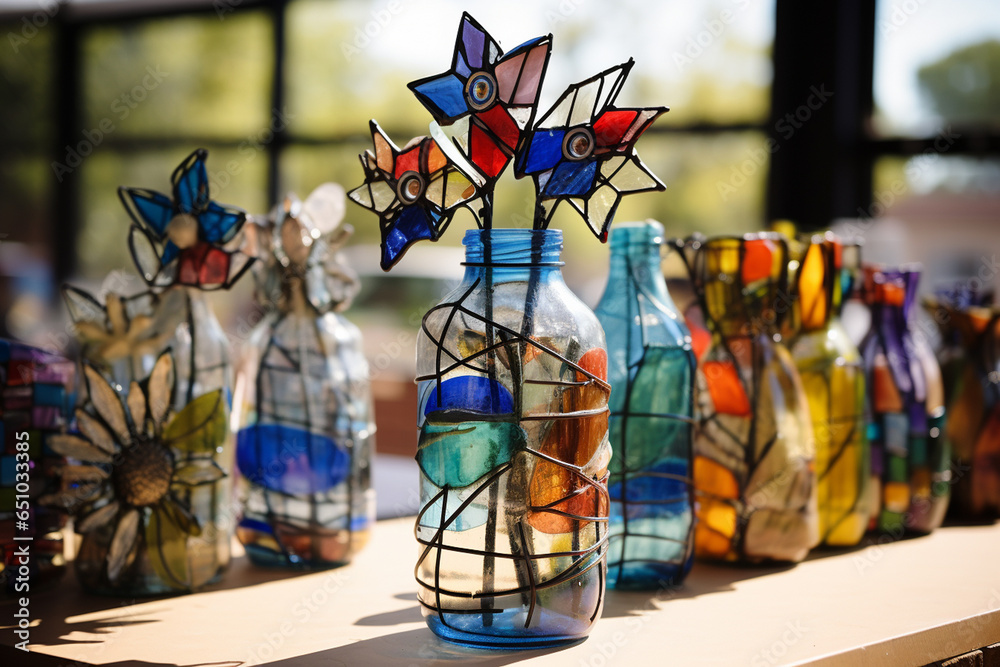 Upcycled Art At Community Event . Сoncept Benefits Of Upcycling ...